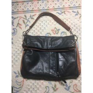 borse in pelle | Bags | Borse In Pelle Leather Foldover Purse | Poshmark